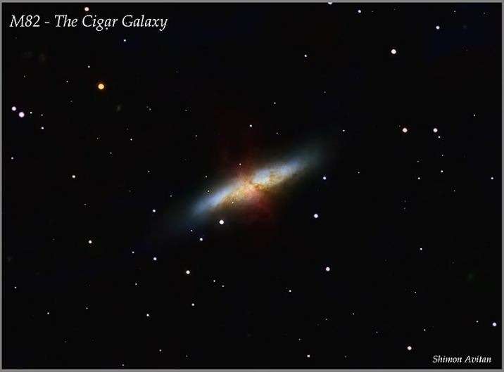 Messier 82: The "Cigar Galaxy" - Astronimus