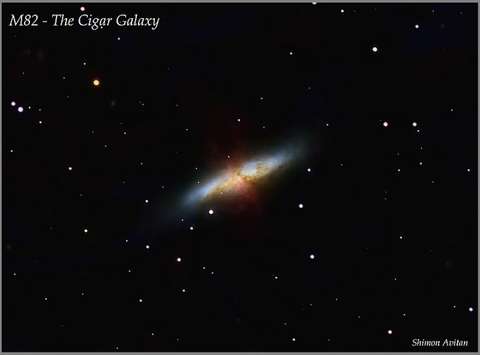 Messier 82: The "Cigar Galaxy" - Astronimus