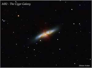 Messier 82: The "Cigar Galaxy" - Astronimus