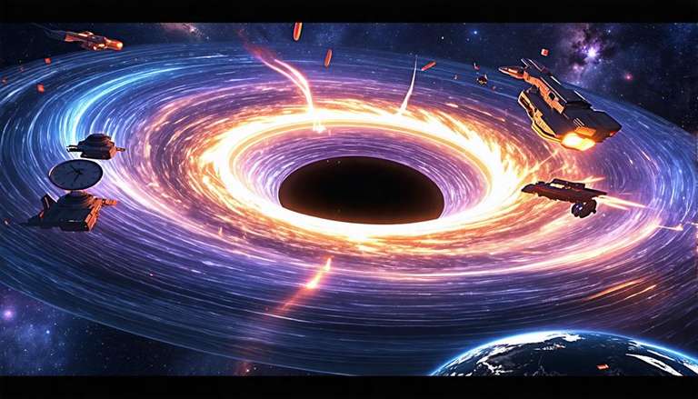 Time Dilation Near Black Holes: How Gravity Affects Time in Space ...
