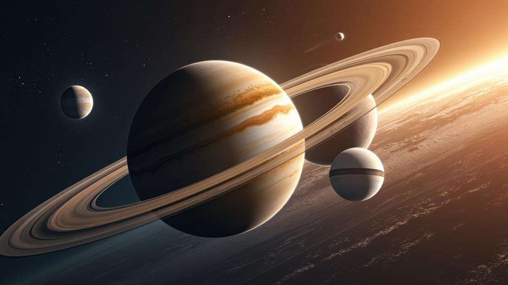 Exploring Jupiter and Saturn's Largest Moons - Astronimus