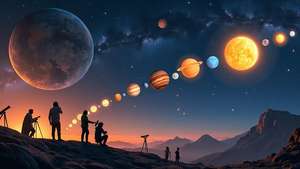 Rare Planetary Alignments Through the Ages - Astronimus